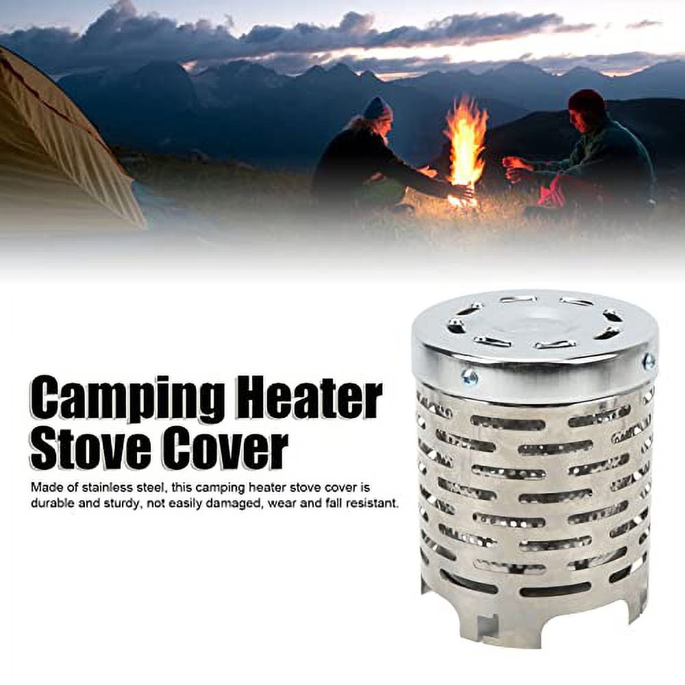 Camping Mini Heater Cover, Stainless Steel Camping Tent Heating Cover ...