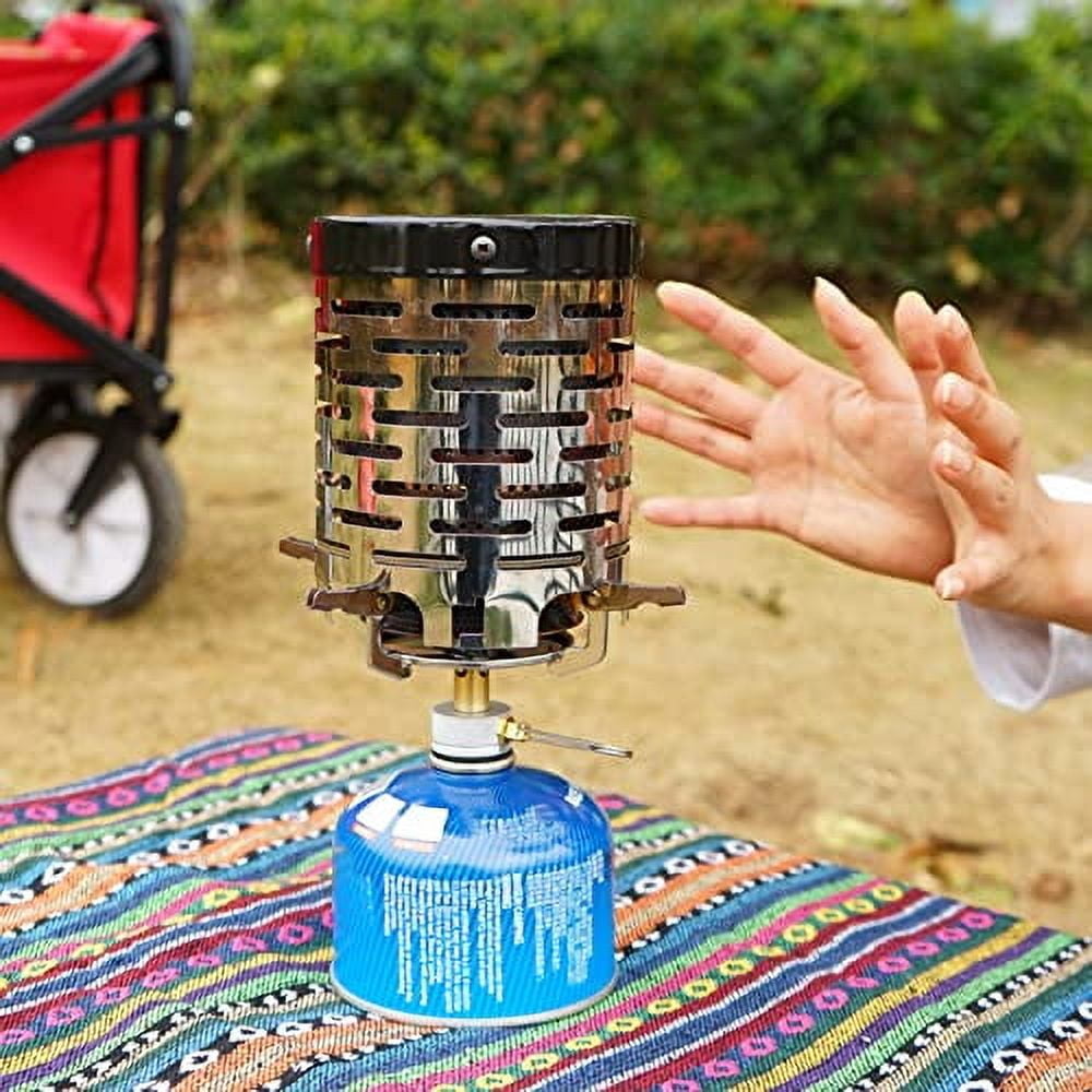Camping Mini Heater Tent Heater, Camping Heating Stove Cover Portable ...