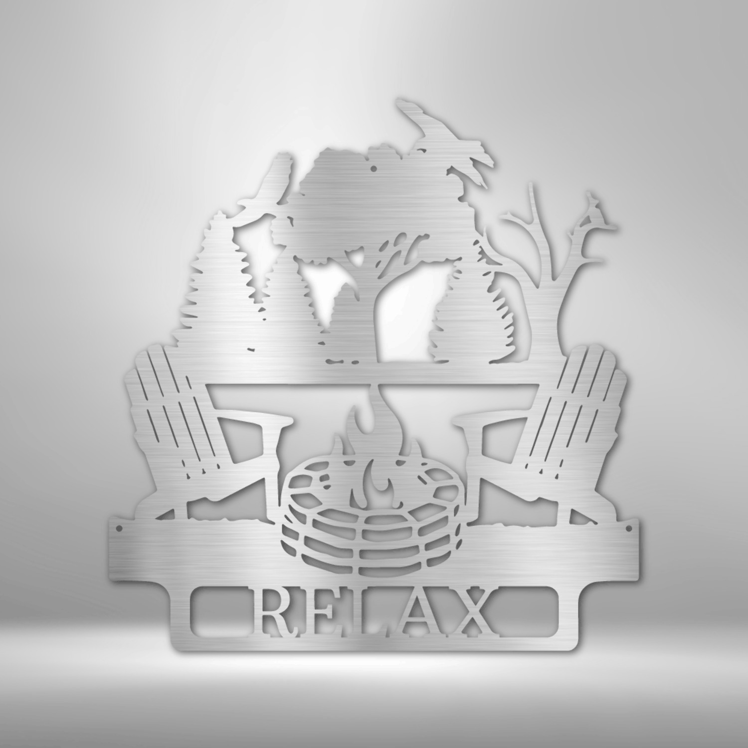 Custom Camping Metal Monogram Wall Sign - SS038 - Walmart.com