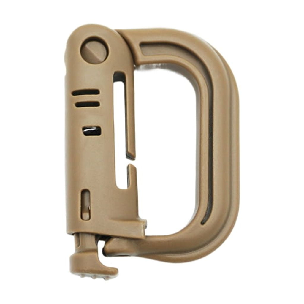 Camping Multipurposes D Rings Locking Buckle Clip Hanging Hook for ...