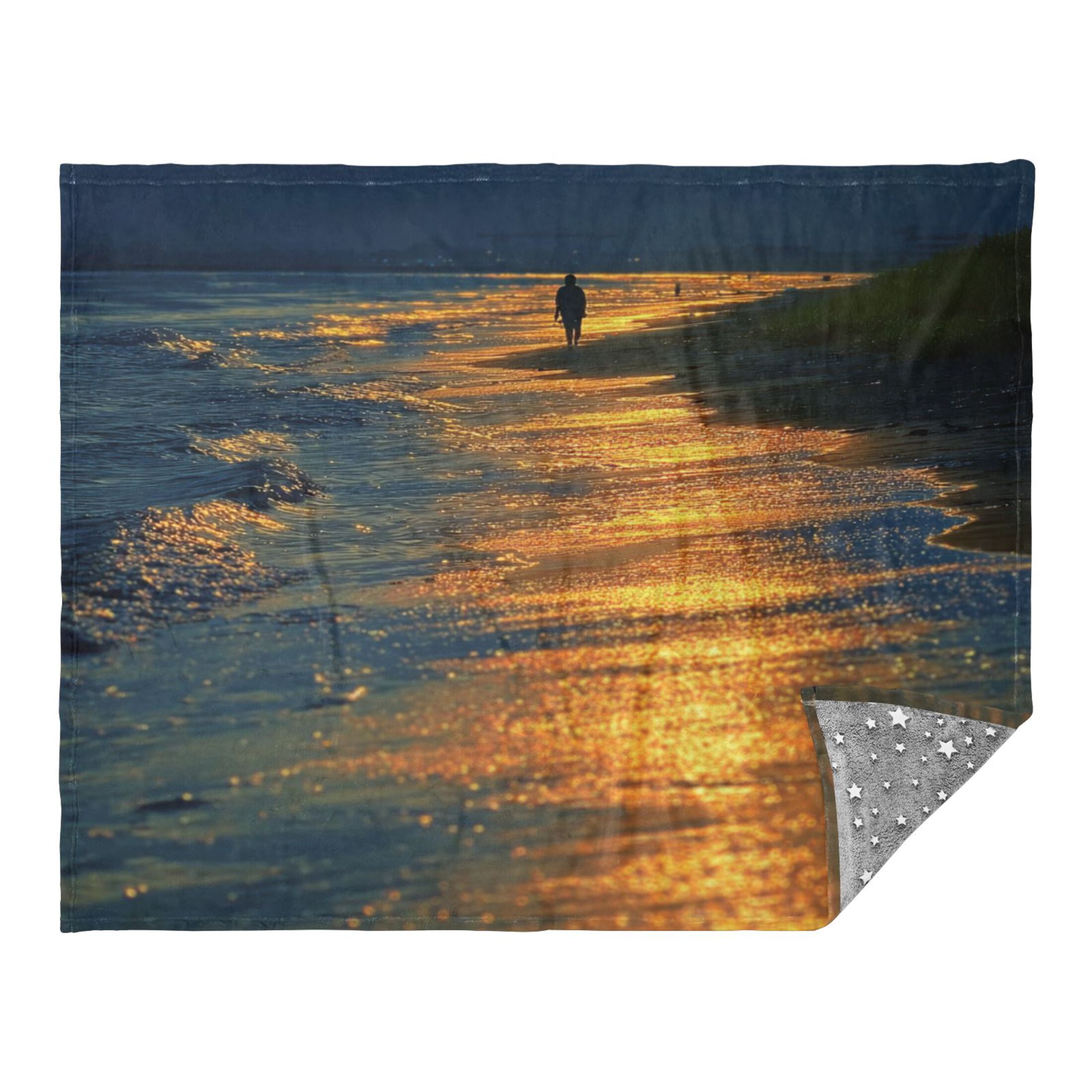 Camping Quilt Ultralight 70*55in Flannel Fabric Ultra-soft, Warm and ...