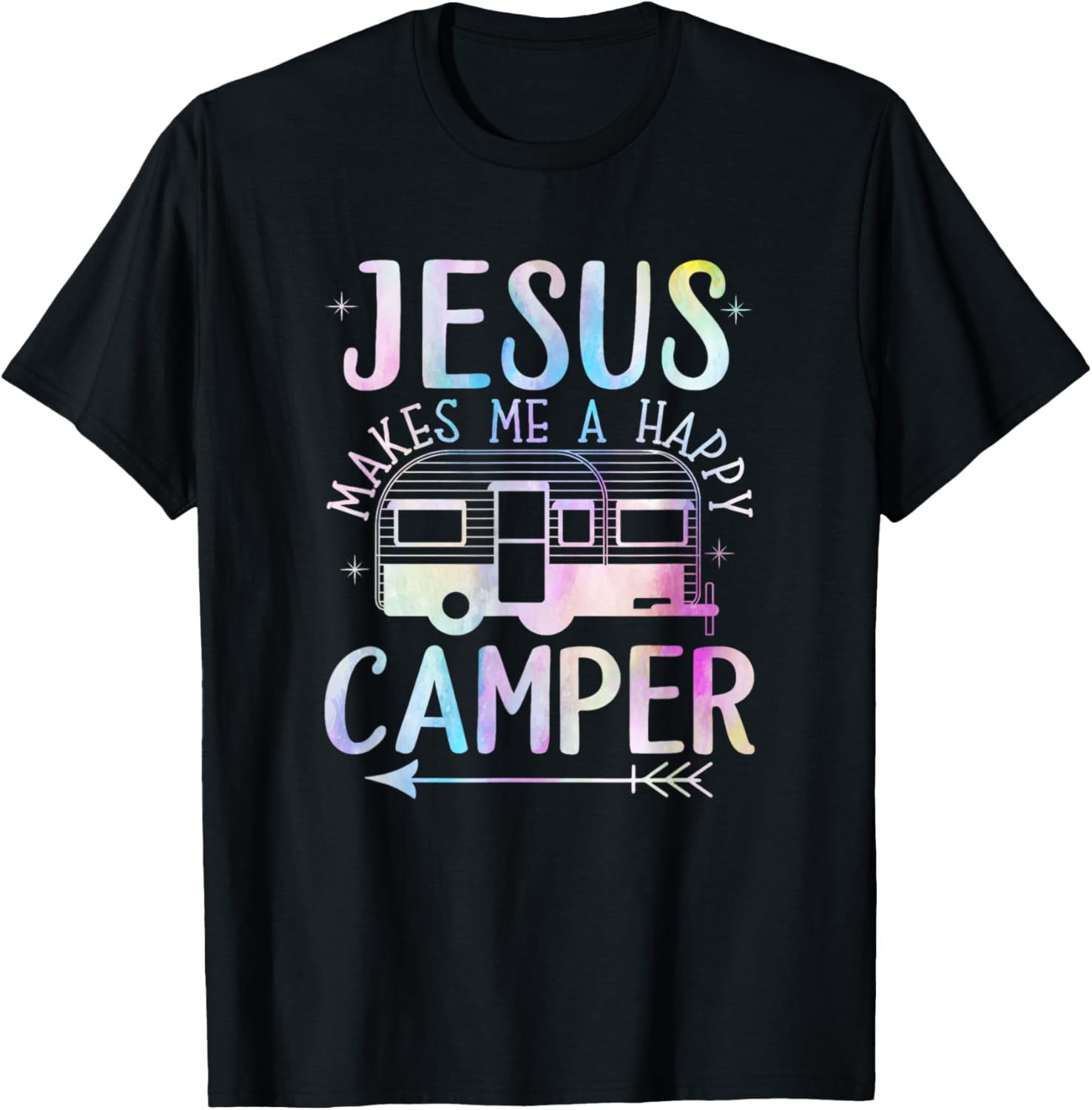 Camping RV Christian Religious T-Shirt Casual Short Sleeve Shirt ...