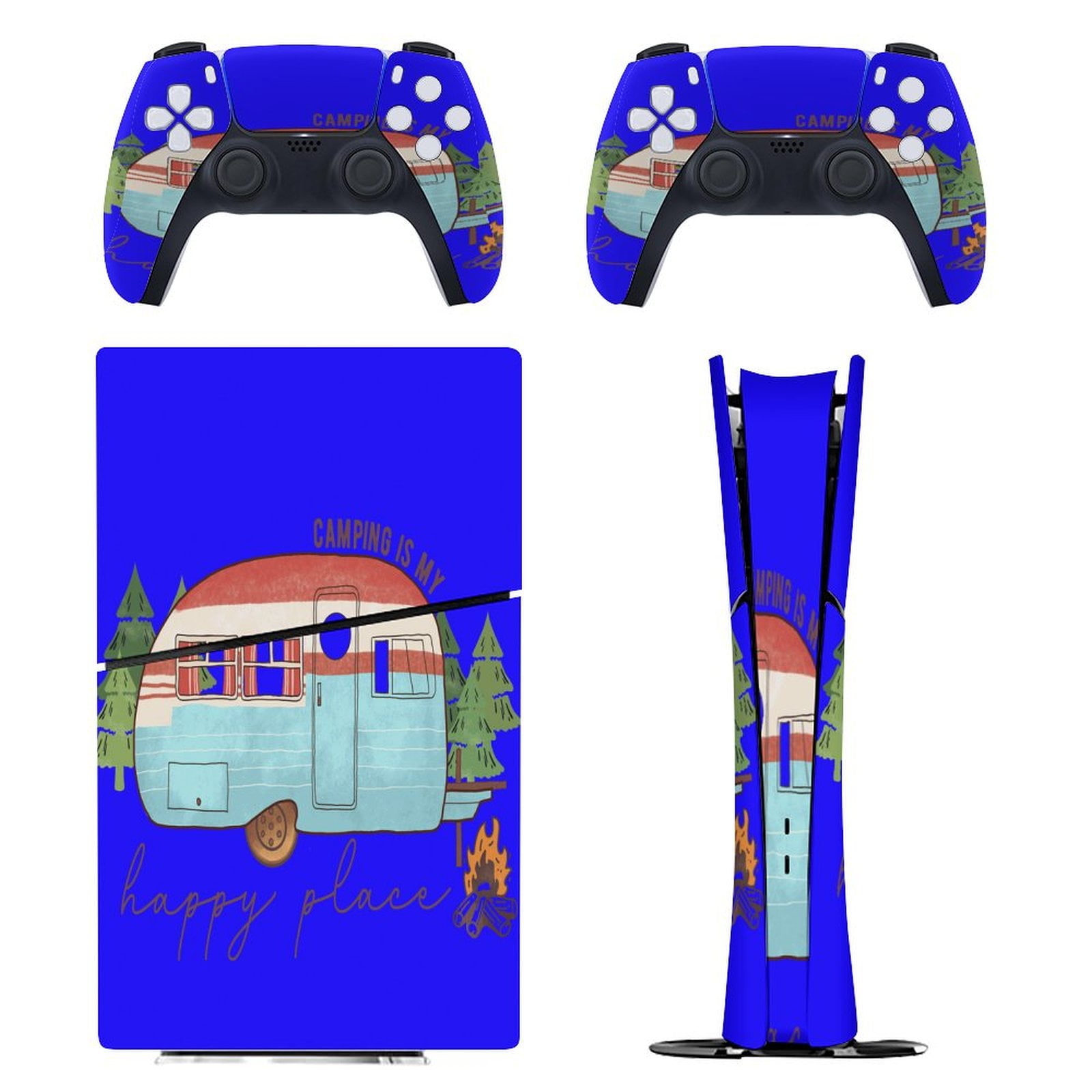 Camping, RV PS5/PS5 Slim Digital Disc Skin Sticker For Console And ...