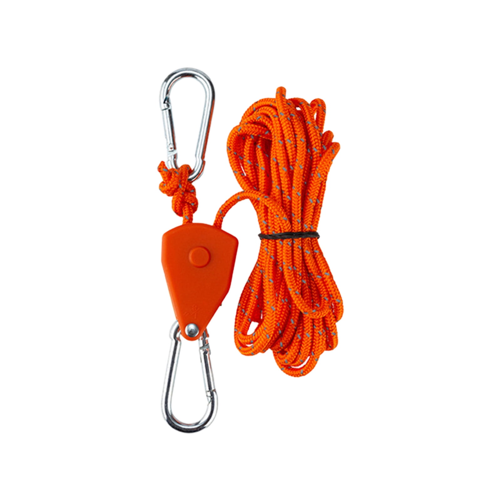 Camping Rope with Ratchet Pulley, Portable Adjustable Fix Tent High ...