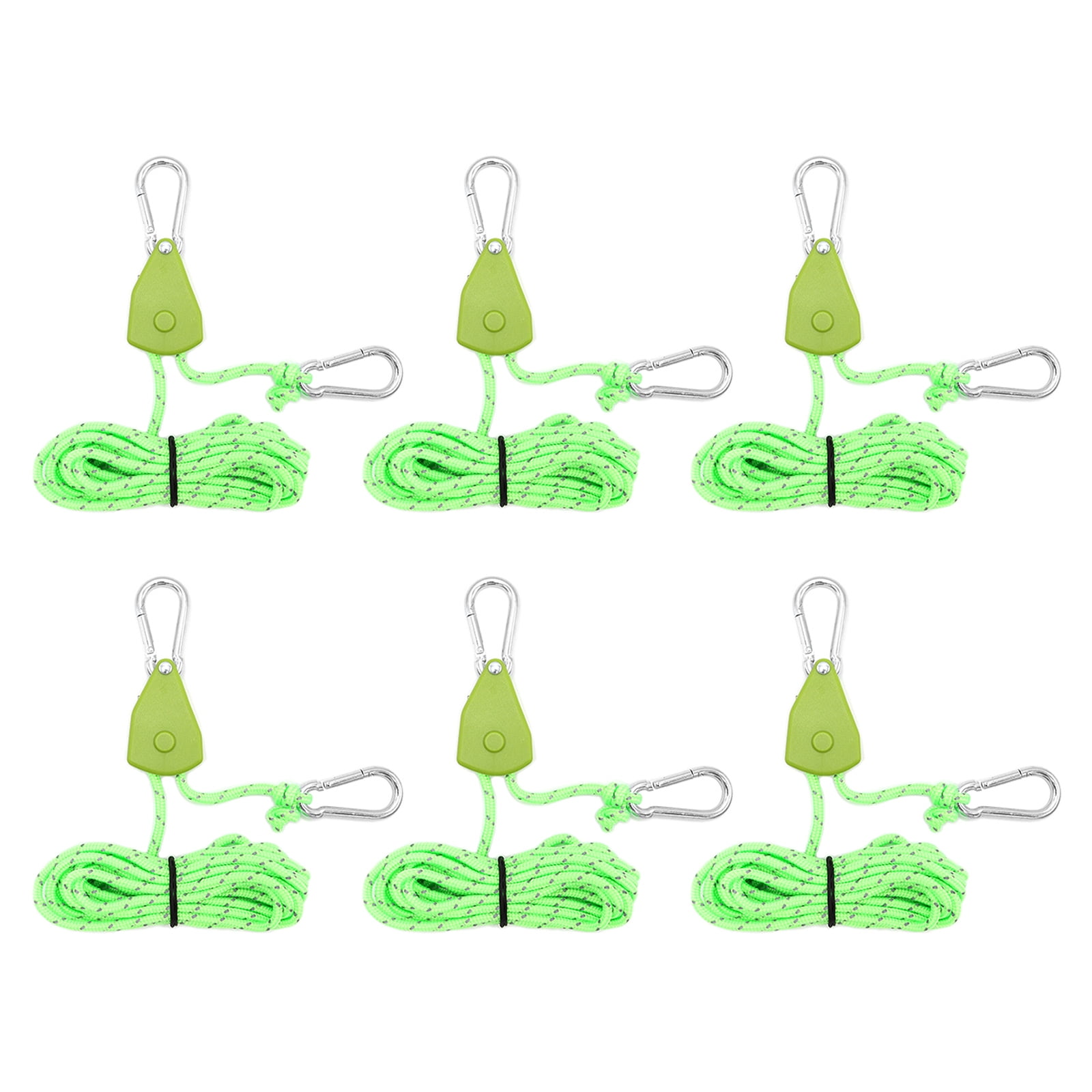 Camping Rope with Ratchets Pulley, Quick Setups Outdoor Guy Line ...