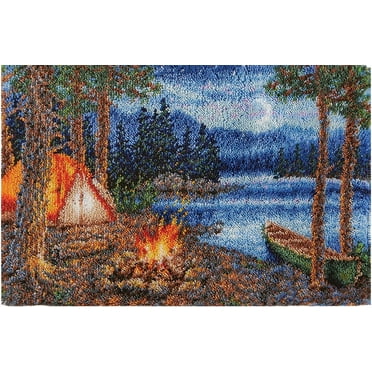 Cottage | Rug Making Latch Hooking Kit - Walmart.com