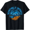 Camping Scouting Is Intents Scout Camper Camping T Shirt - Walmart.com