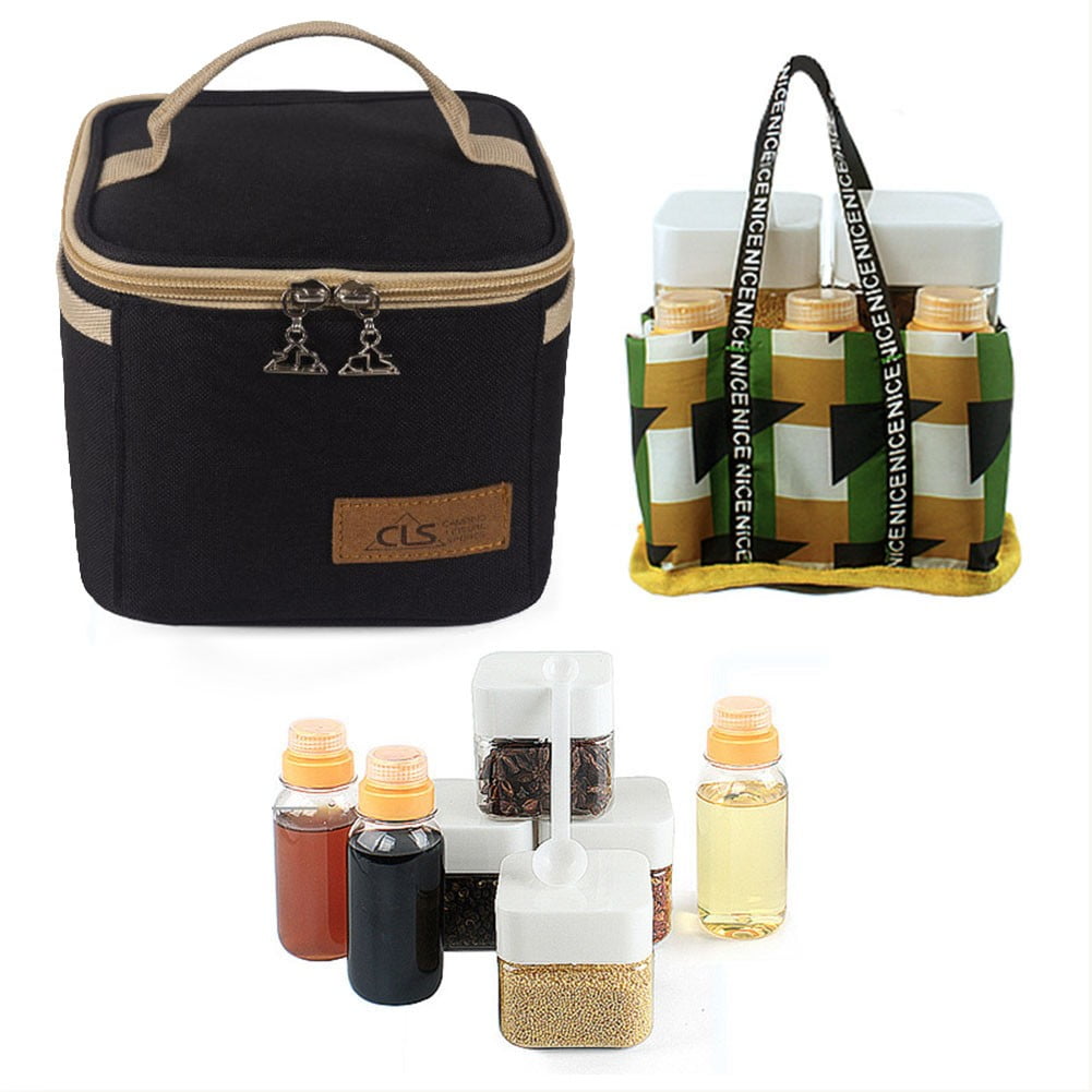 Camping Seasoning Jar Set Outdoor Spice Kit Portable Spice Condiment ...
