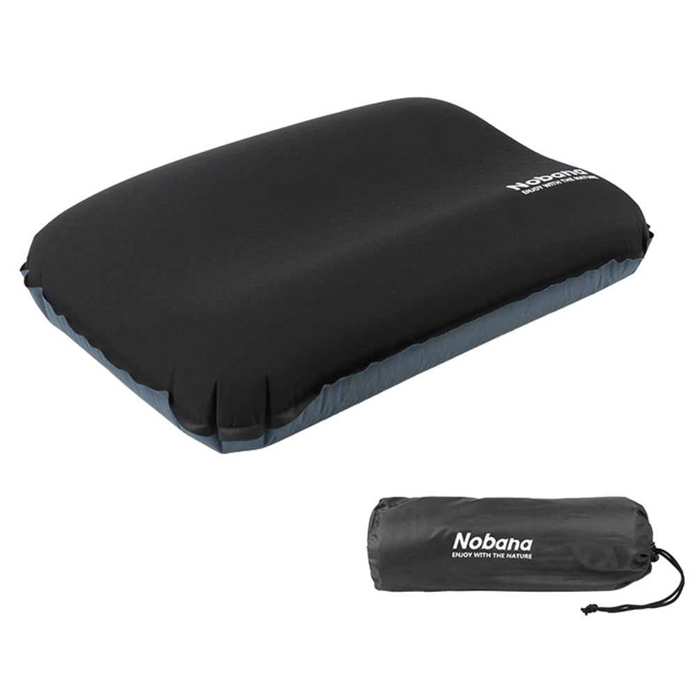 Camping Self Inflating Sponge Outdoor Automatic Inflatable Black ...