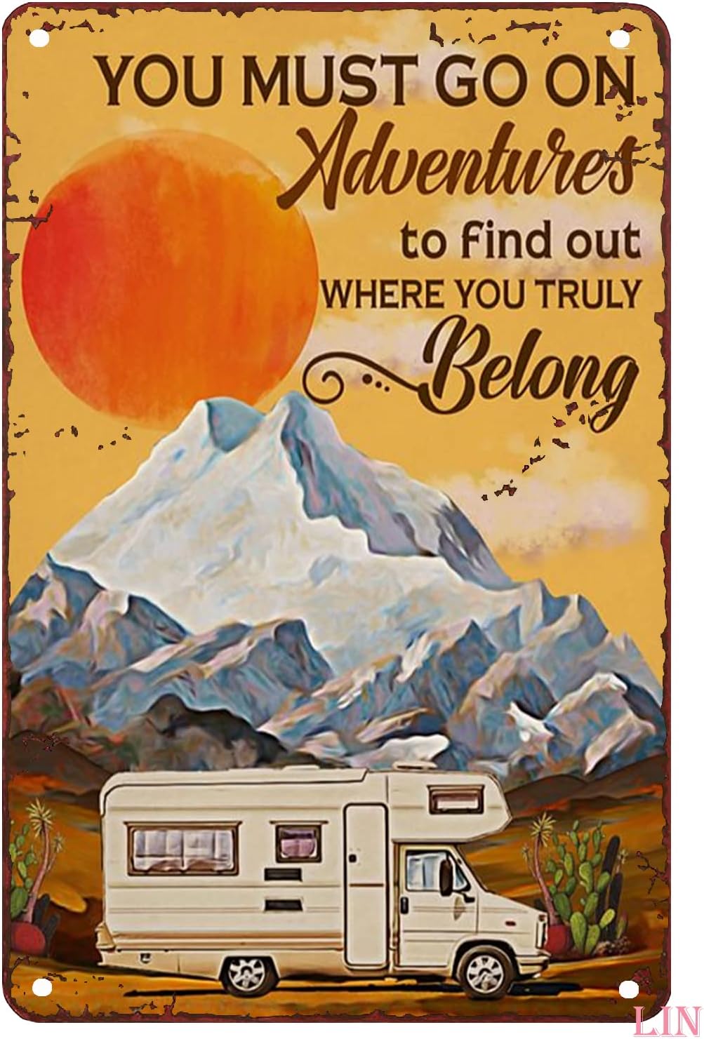 Camping Sign for Camper Camping Travel Car You Must Go On Adventures ...