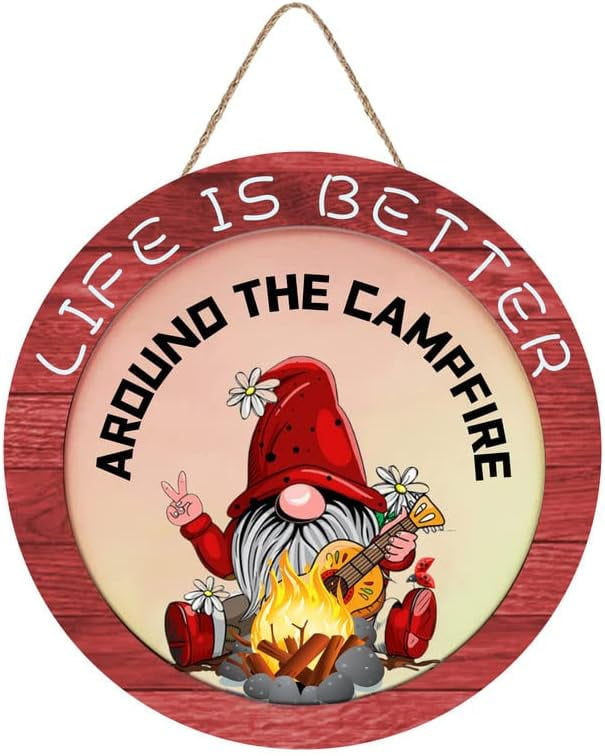 Camping Signs Camper Decor For Campers Life Is Better Around The ...