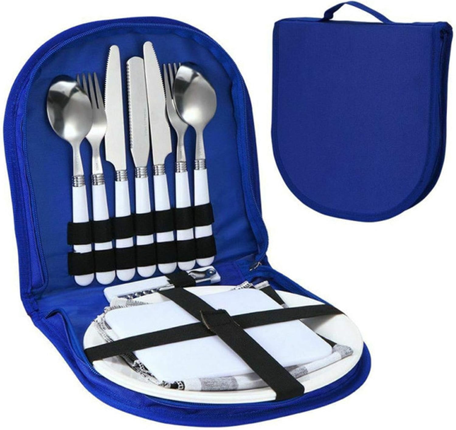 Camping Silverware Kit for Picnic Adventures, Multipurpose Outdoor ...