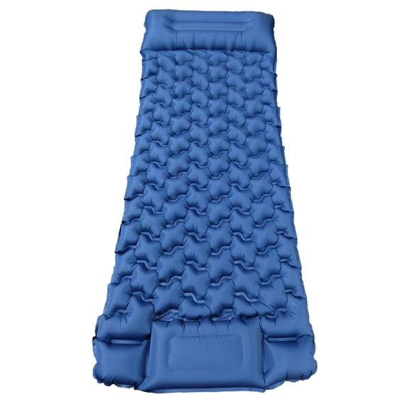 Camping Sleeping Pad, Ultralight Inflatable Camping Mat with Pillow ...