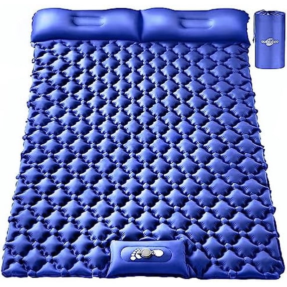 Camping Sleeping Pad, Ultralight Self Inflating Pad 2 Person with ...