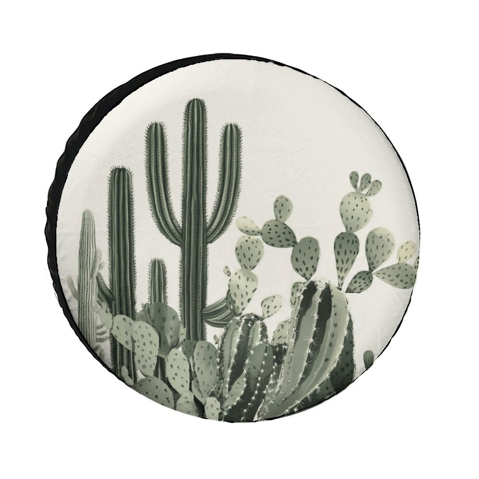 Camping Spare Tire Cover 12inch Cactus Desert Weatherproof Universal ...