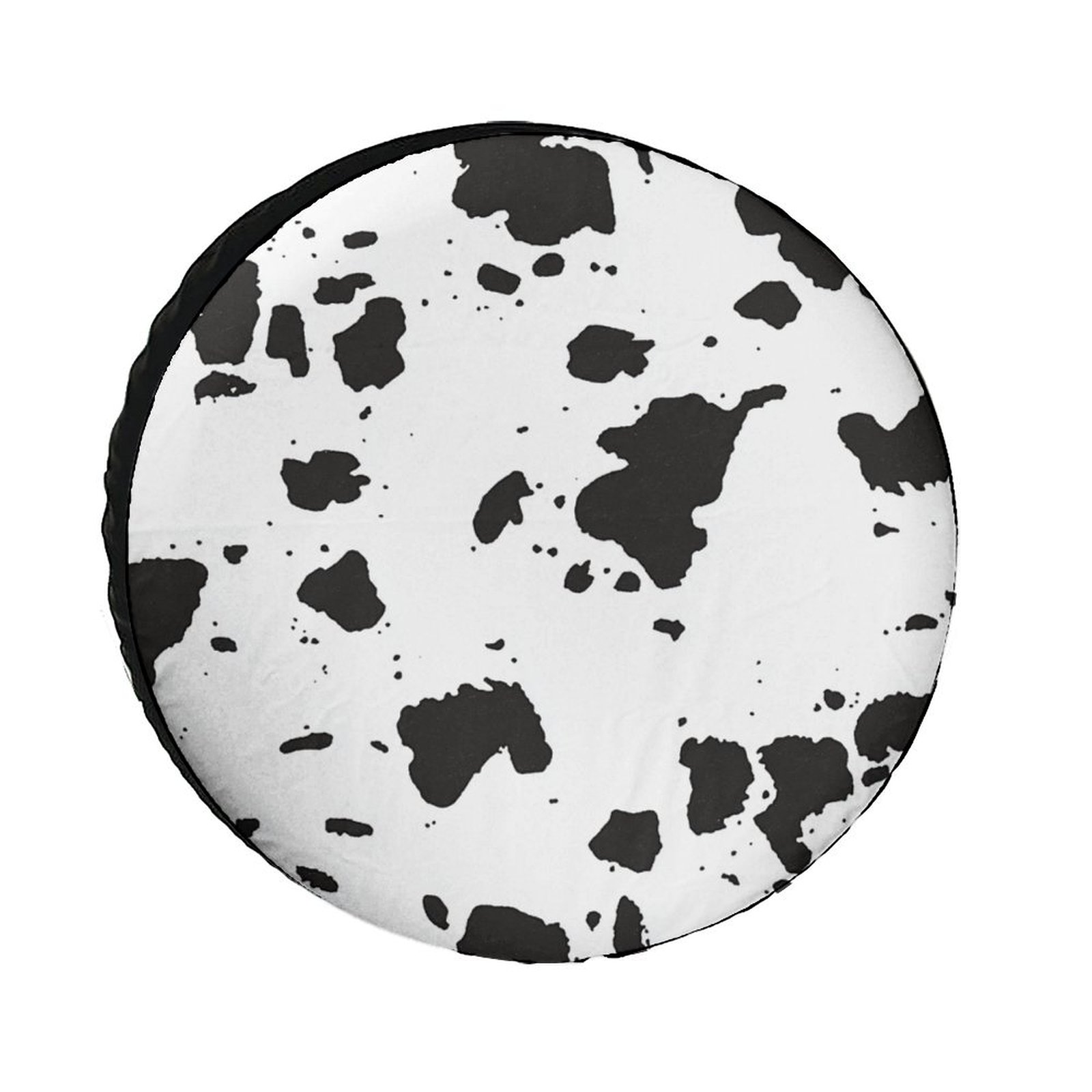Camping Spare Tire Cover 12inch Cow Print Wheel Tire Covers Waterproof ...