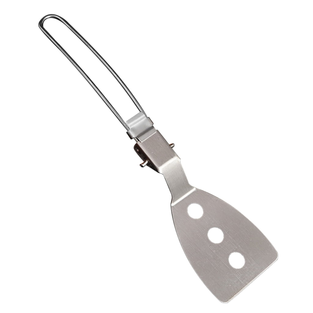 Camping Spatula, Camping Spatula Stainless Steel Foldable Handle ...