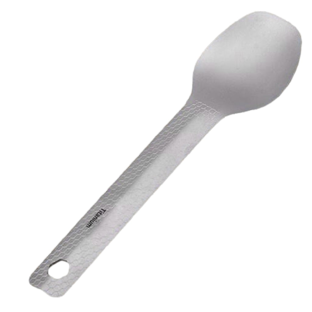 Camping Spoon Long Handle Spork Spoon Camping Dinner Cutlery for ...