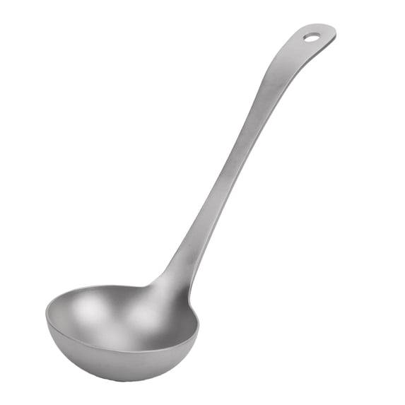 Camping Spoon Ti Camping Spoon, Long Handle Spoon Deep Scoop Head with ...