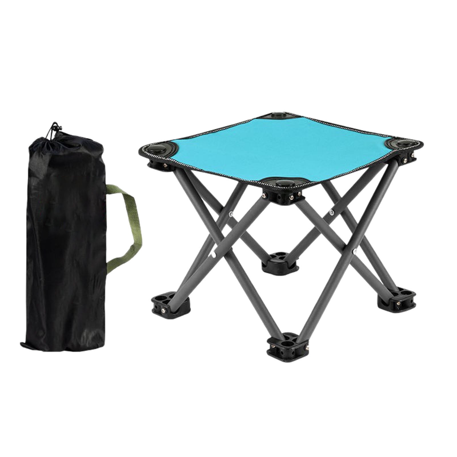 Camping Stool Portable Foldable Footstool Recliner Foot Rest for Park ...