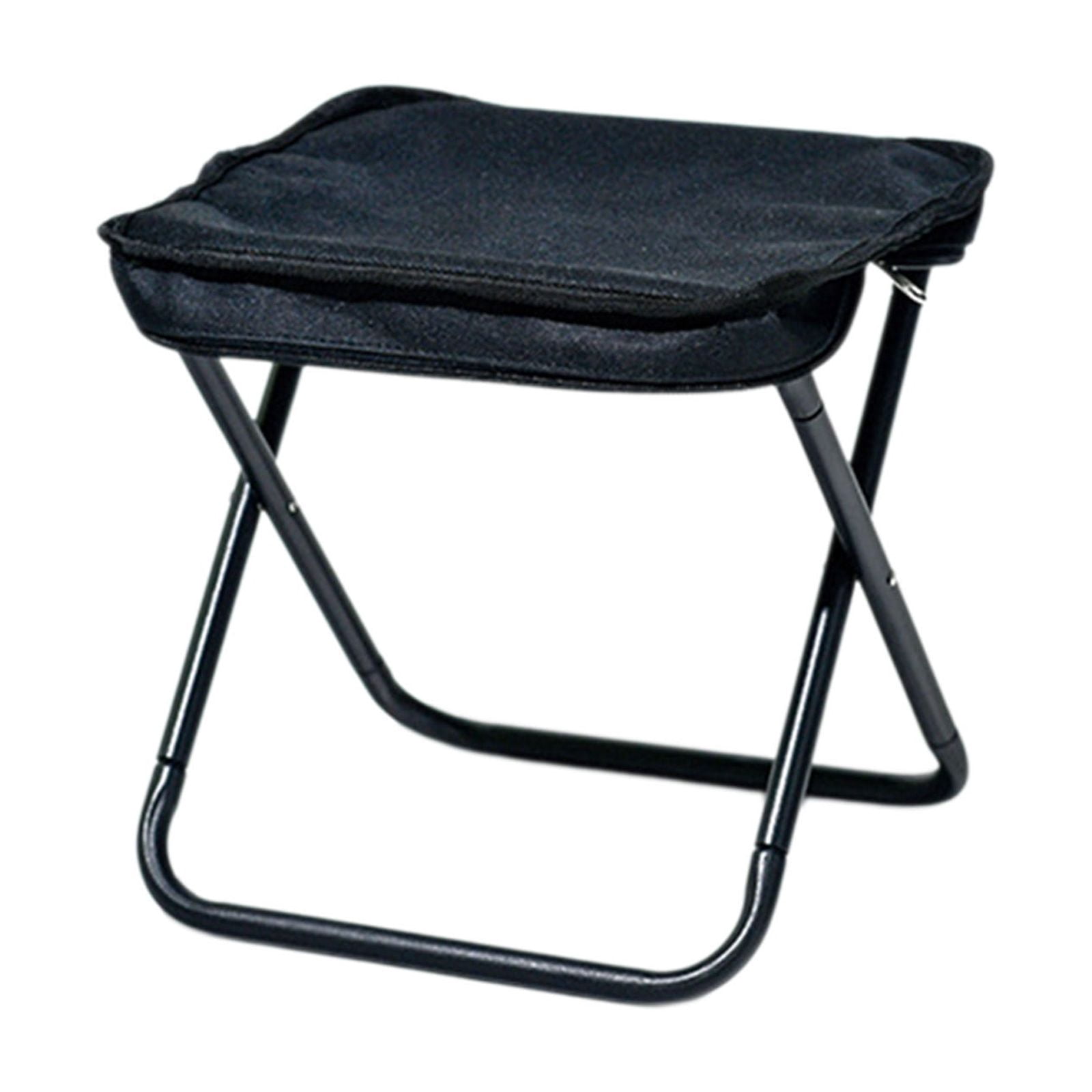 Camping Stools with Carry Bag, 10.6 Inch Small Portable Folding Chair ...