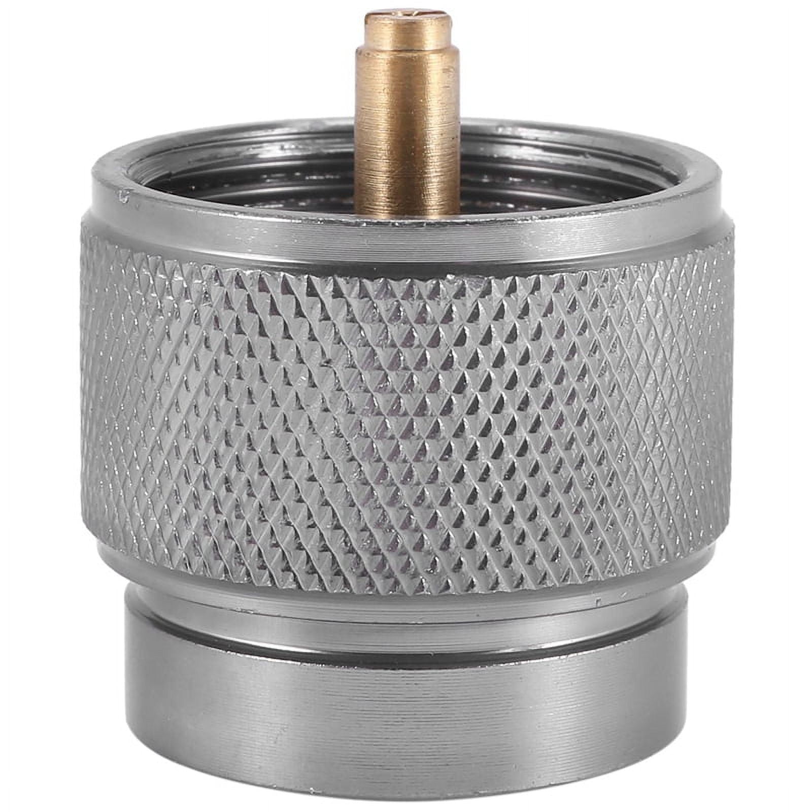 Camping Stove Adapter 1LB Propane Small Tank Input and a Lindal Valve ...