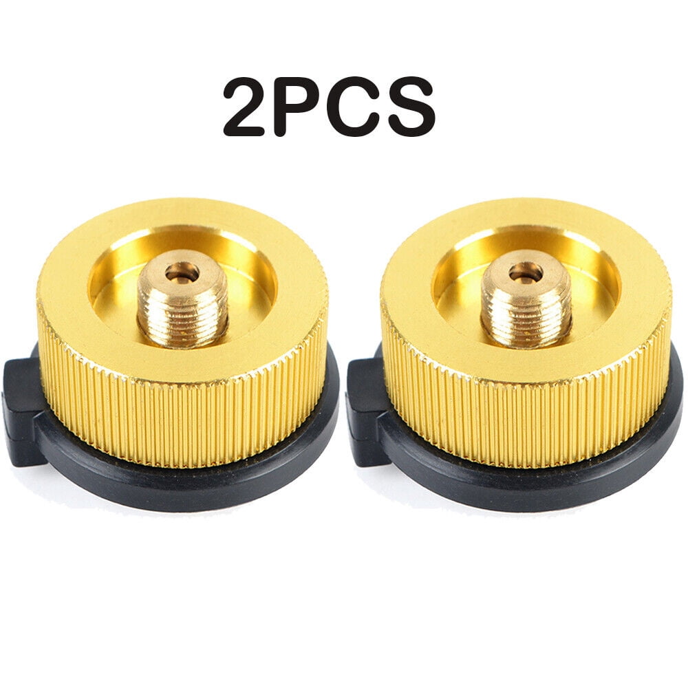 Camping Stove Burner Connector Propane Butane Gas Head Adaptor US ...