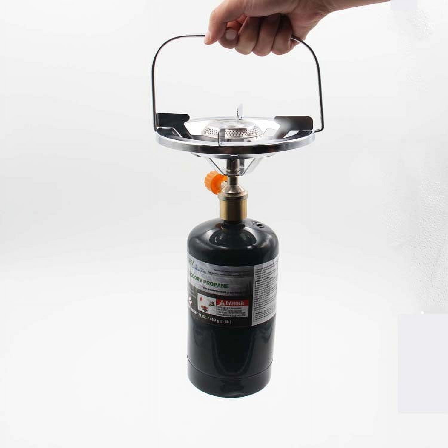 Camping Stove Furnace Head 4500w For Mamp Gas Propane Green Gas Bottle ...