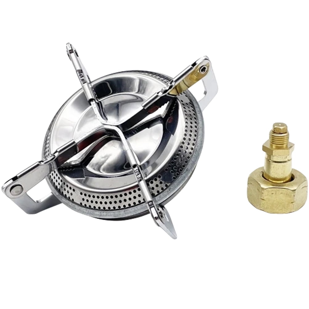 Camping Stove Patio Gas Cooker Bbq Anti-wind Tool Cookware Outdoor Mini ...