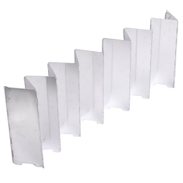 ifundom Stove Wind Guard Silver for Hiking 1Set - Walmart Business Supplies