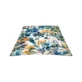 Camping Sun Shade Tent Tarp Portable Outdoor Picnic Mat Oil Painting ...