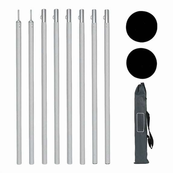Camping Support Poles Suit Durability Canopies Stakes Telescoping ...