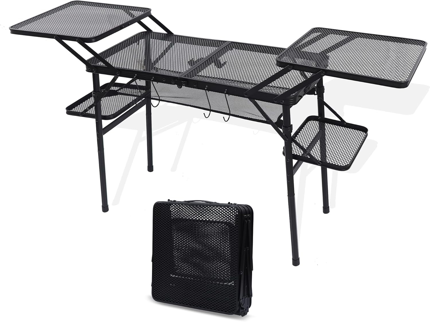 Camping Table, Compact Folding Tailgate Grill Outdoor Tables, Tables ...