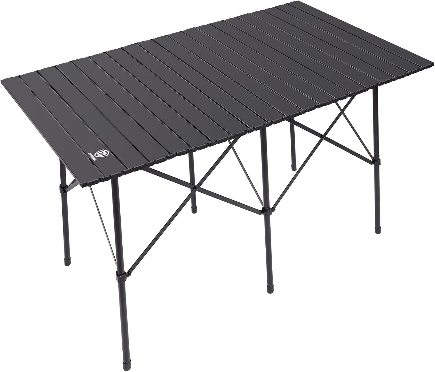 Camping Table, Fold up Lightweight, 4-6 Person Portable Roll up ...