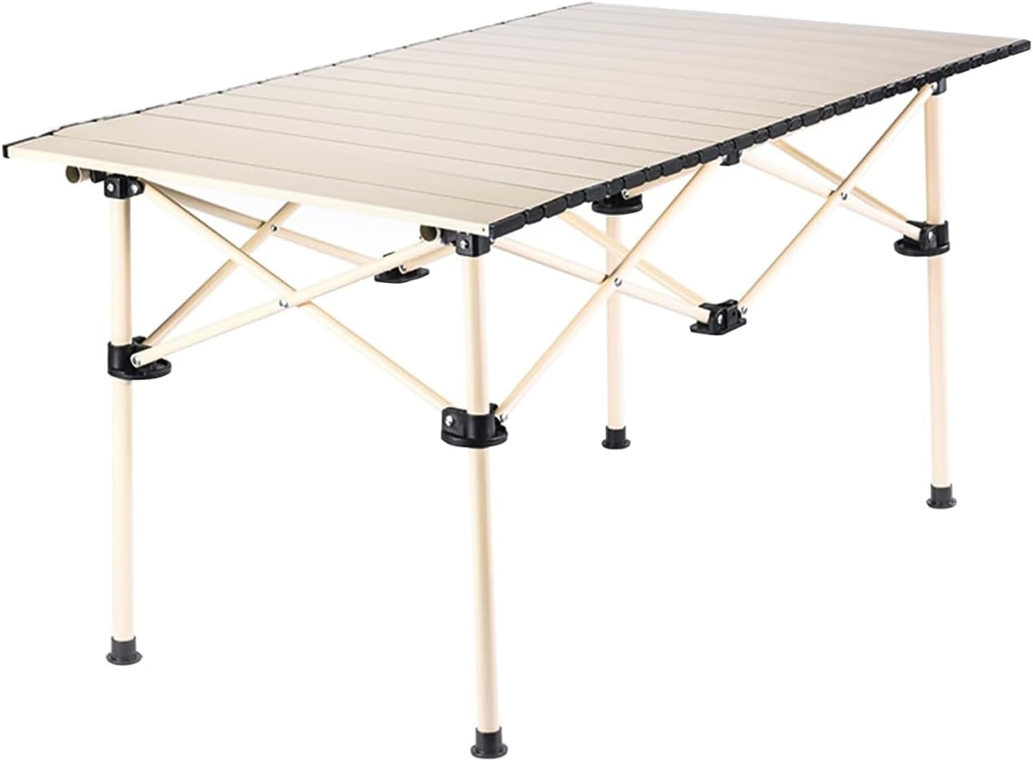 Camping Table, Ultralight Aluminum Folding Beach Table with Carry Bag ...