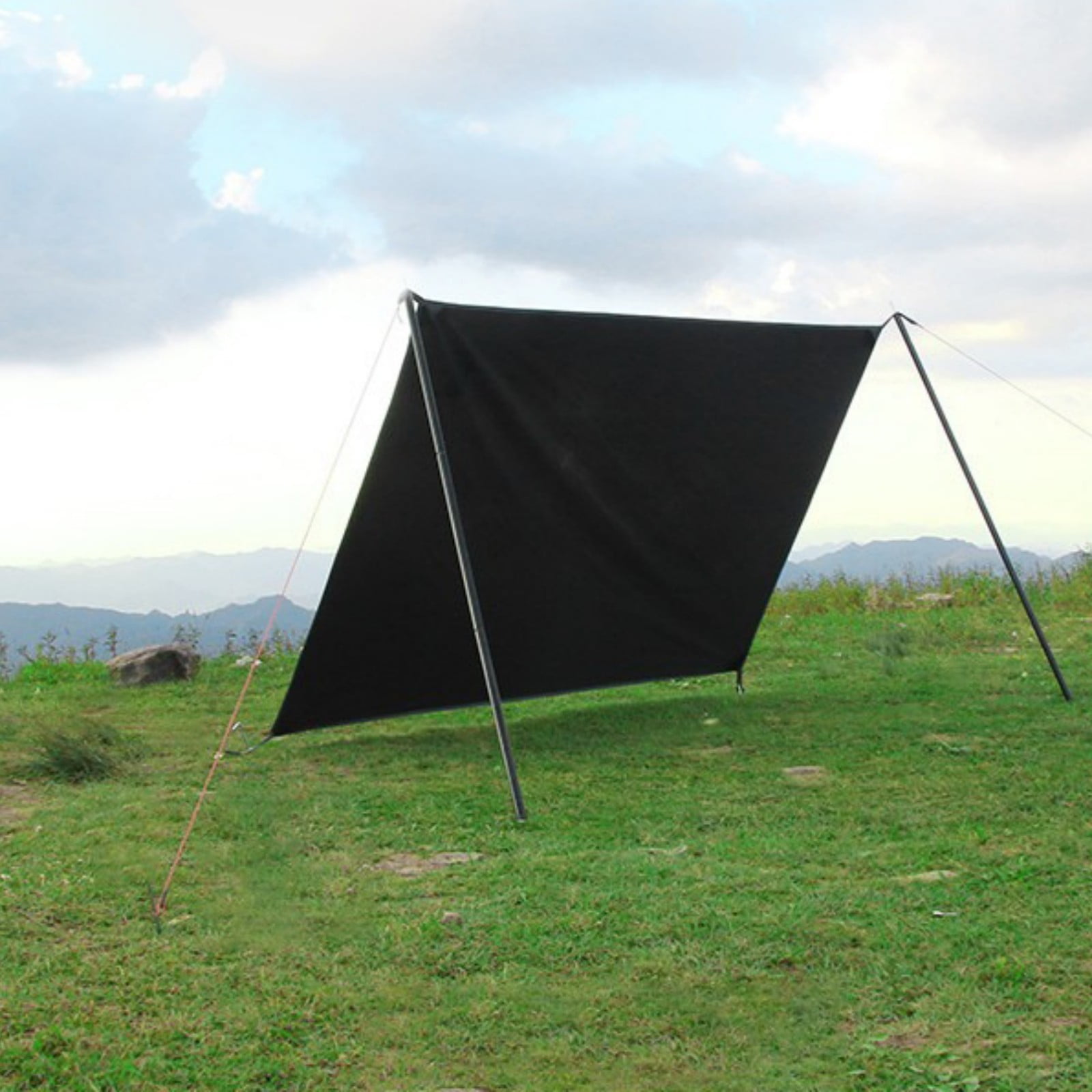 Camping Tarp Rain Fly, Waterproof Tent Footprint Shelter Canopy ...