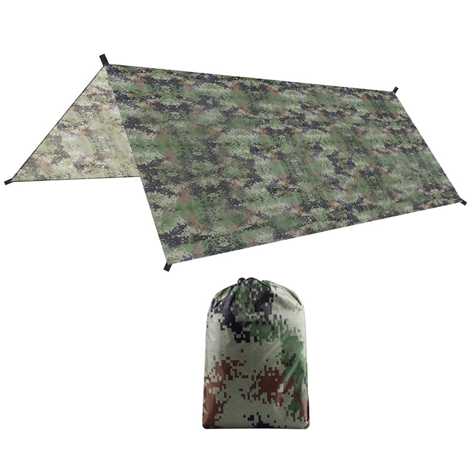 Camping Tarp with Storage Bag Waterproof, Hammock Rain Fly Tarp ...