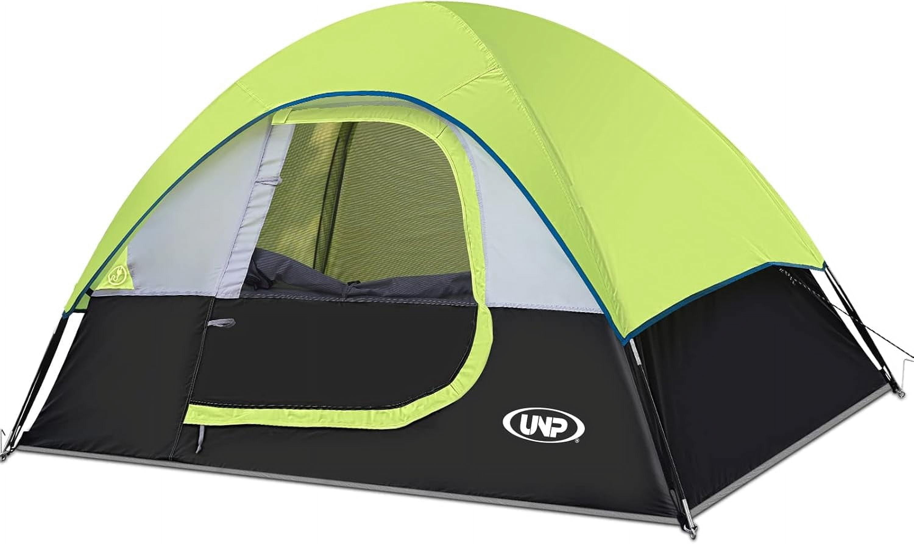 Camping Tent 2 Person, Waterproof Windproof Tent with Rainfly Easy Set ...