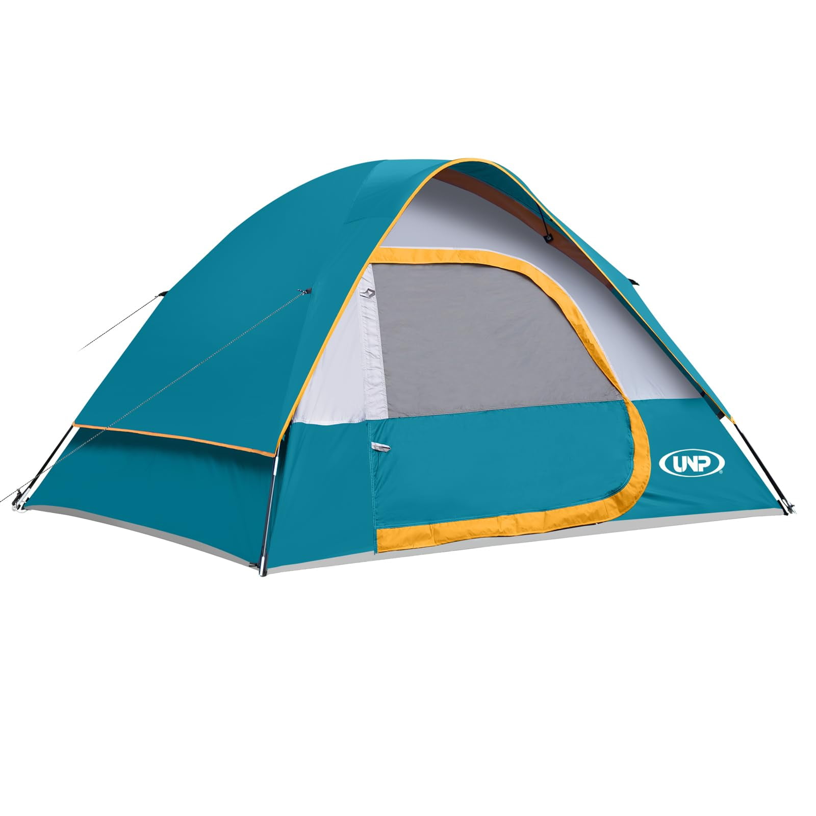 Camping Tent 4 Person, Waterproof Windproof Tent with Rainfly Easy Set ...