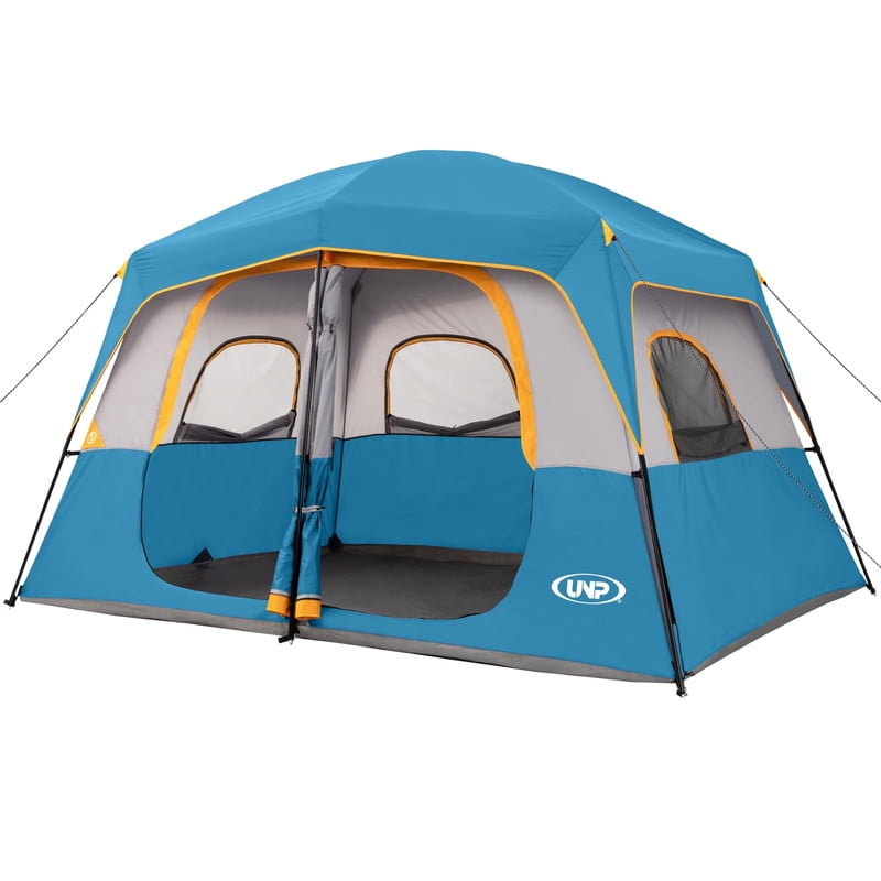 Camping Tent 8 Person, Waterproof Windproof Tent with Rainfly Easy Set ...