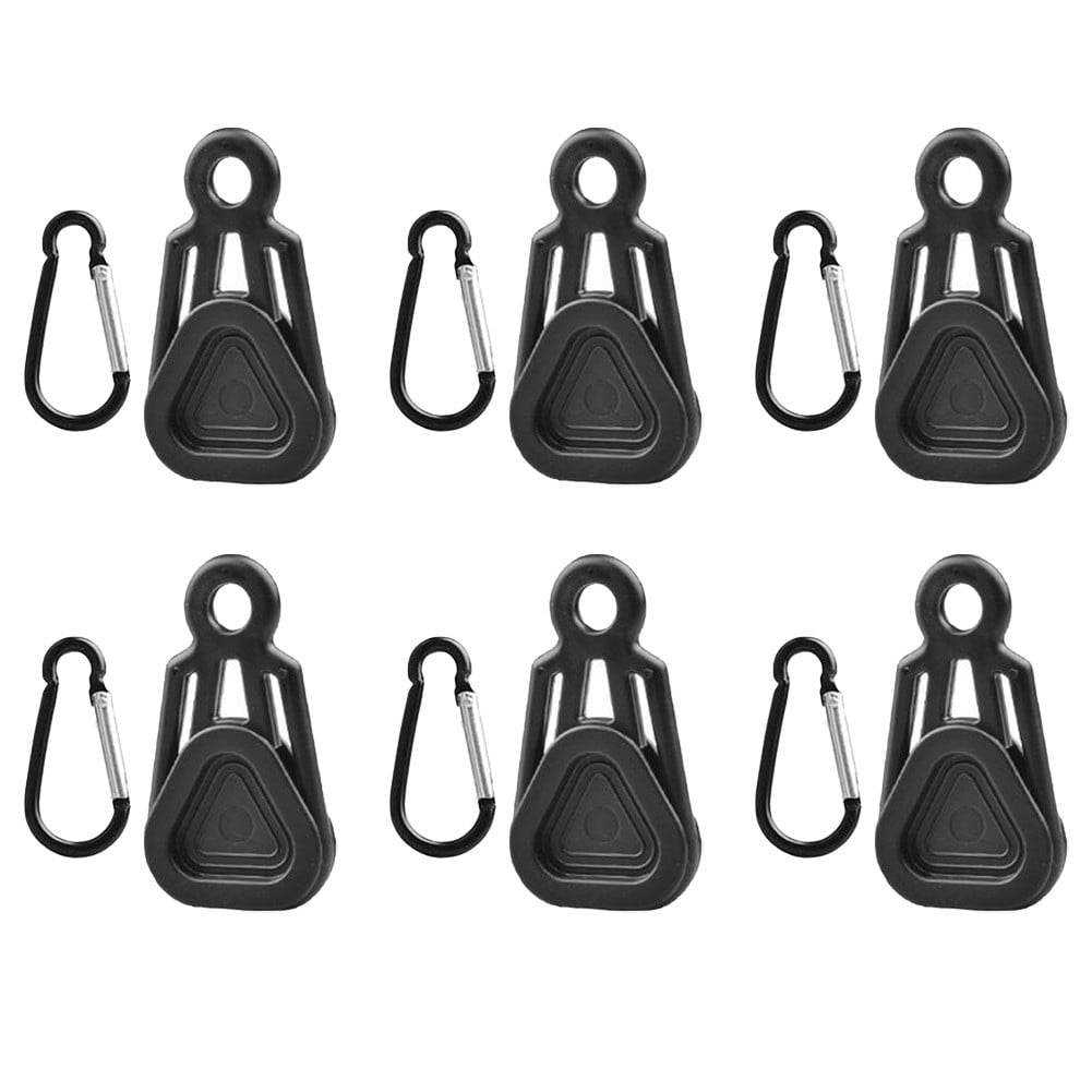 Camping Tent Canopy Clips Outdoor Tarpaulin Rope Alligator Clamps ...