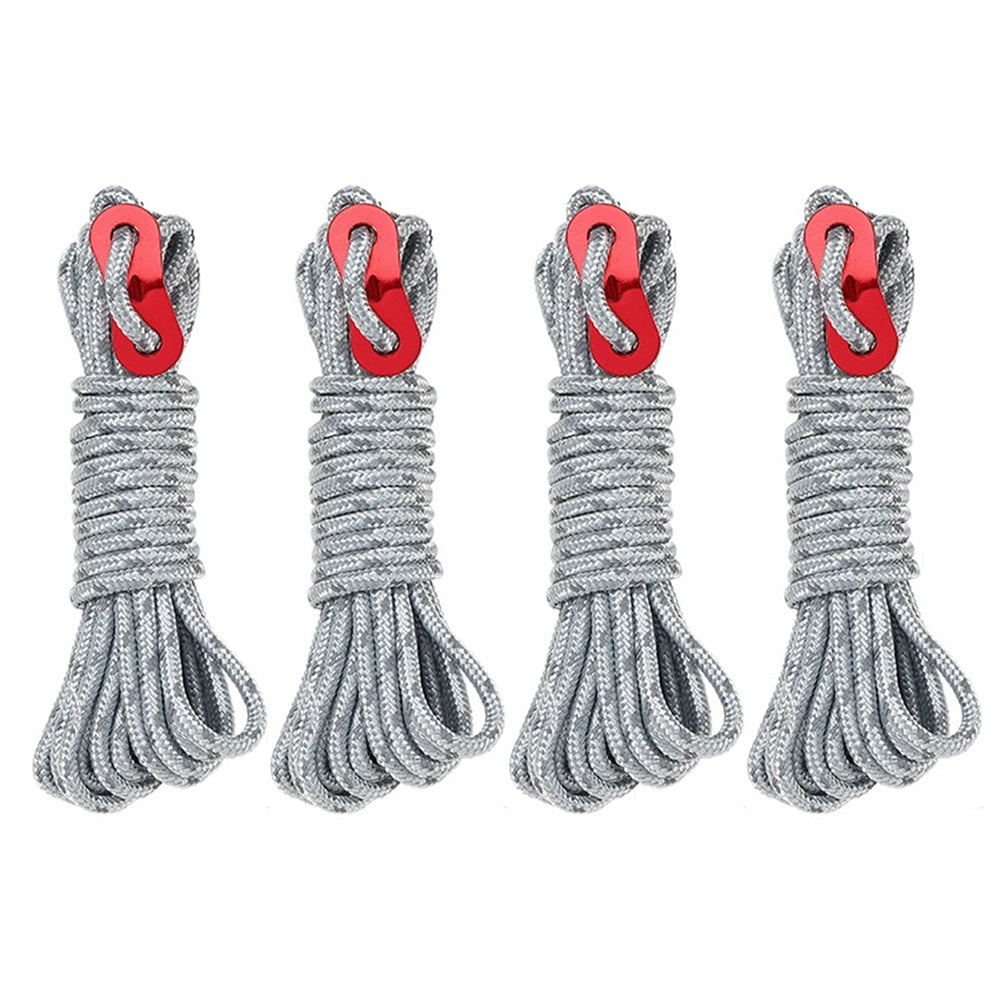 Camping Tent Canopy Wind Rope Main Pole Pulling Rope Tent Reflective ...
