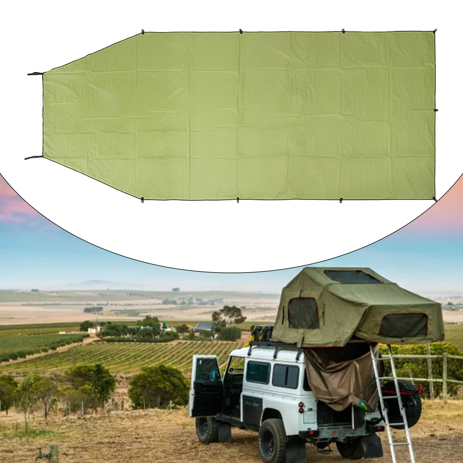 Camping Tent Car Tail Tent Sun Shelter Car Trunk Sunshade On-board ...