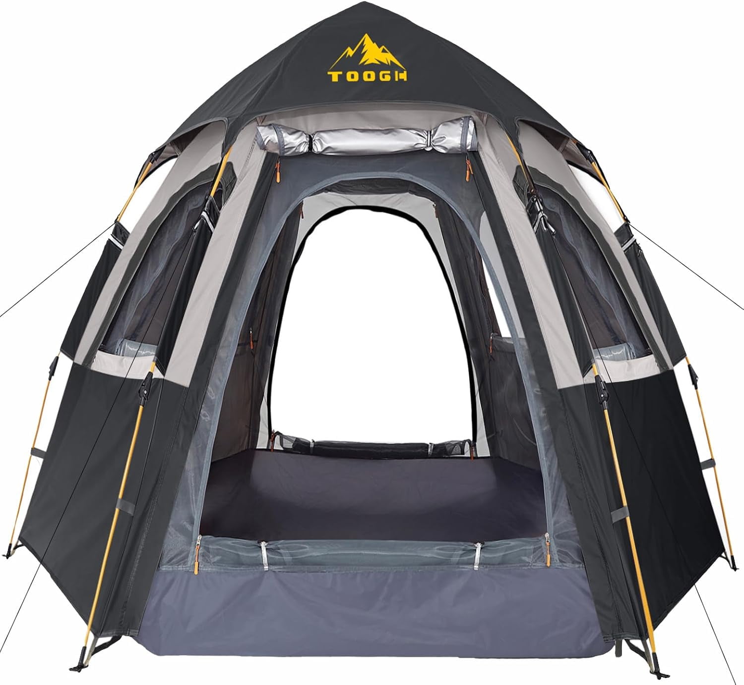 Camping Tent with Instant Setup, 2/3 Person Weatherproof Tent Easy ...