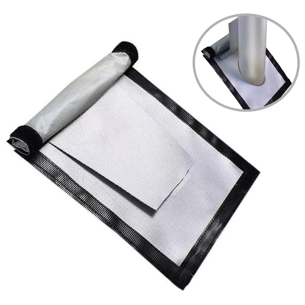 Camping Tent Stove Chimney Fireproof Cloth Double Layer Hot Tent ...