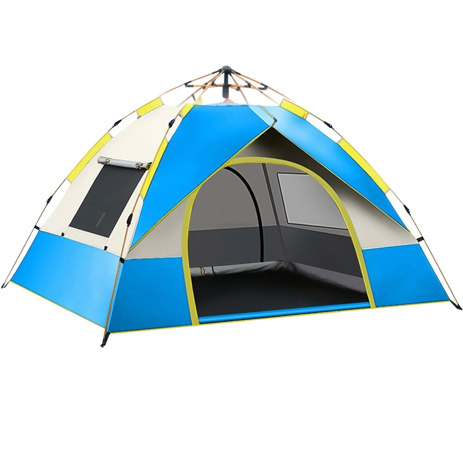 up Canopy Instant Camping Tent, 2-4 Person Family Tents for Camping ...