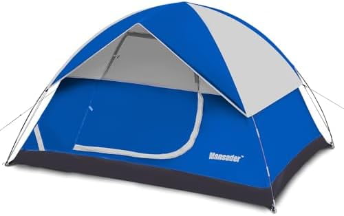 Camping Tent, Waterproof 2/3/4 Person Tents for Camping, Lightweight ...