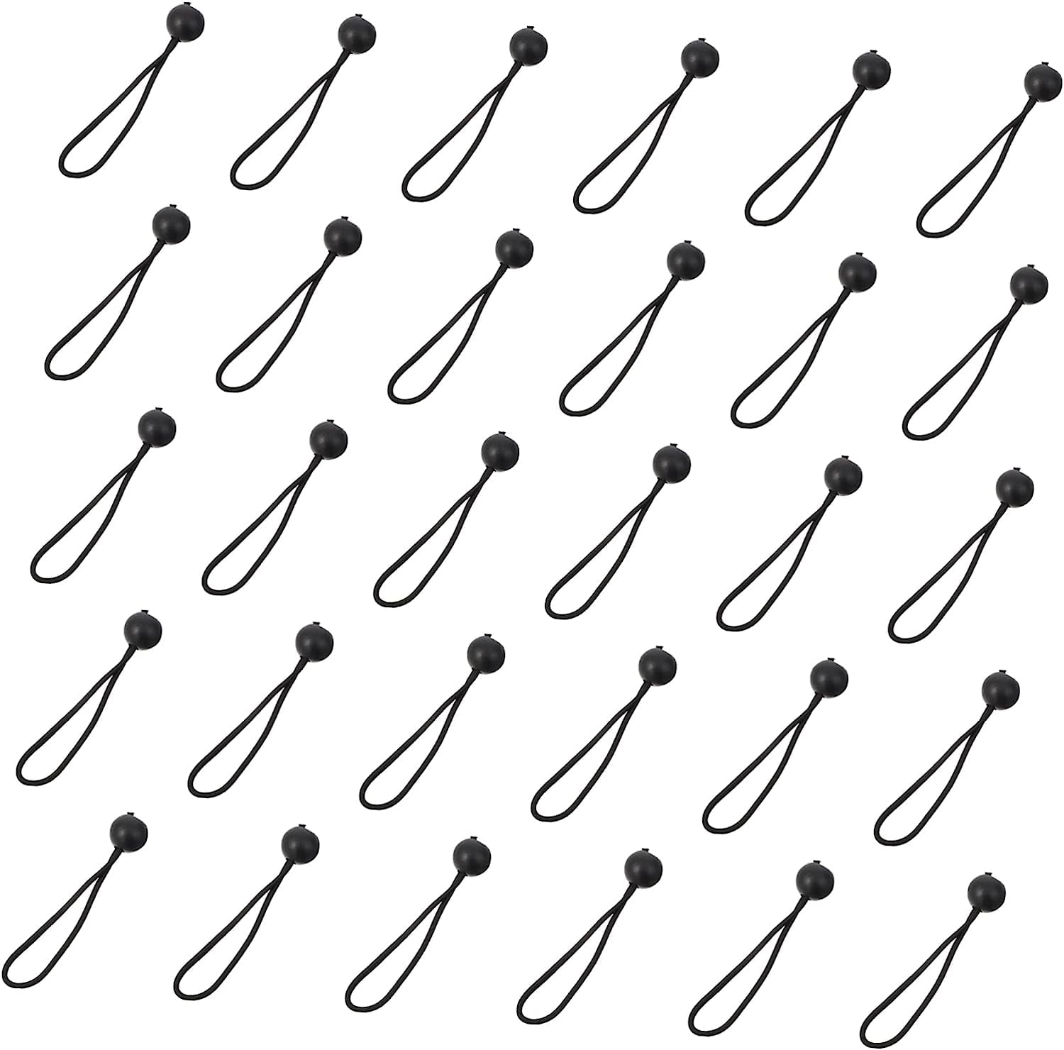 Camping Tents 1 Set Tent Bungee Cord Black Bungee Cords Gazebo Tarp Tie ...