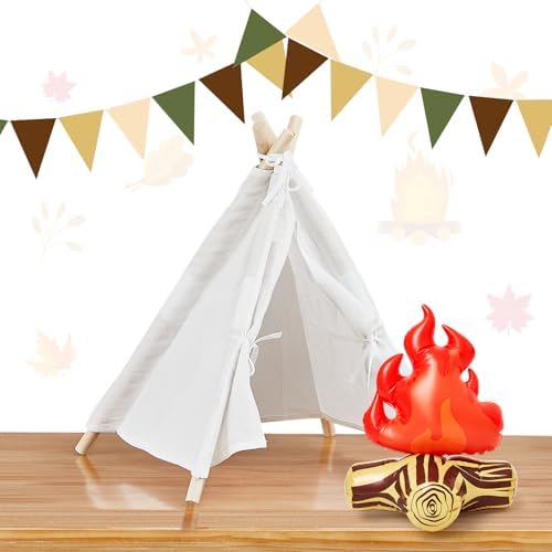 Camping Themed Party Decorations, Kids Tent Party Centerpiece with ...