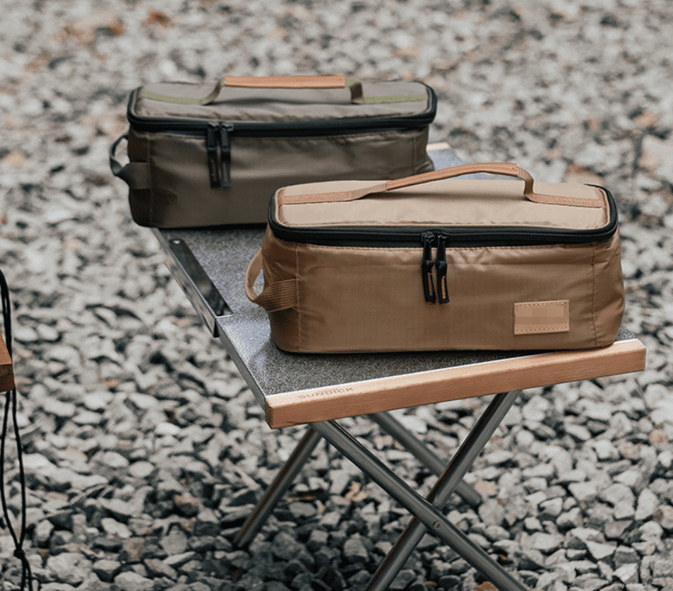 Camping Travel Cookware Organizer Bag Cooking Utensils Storge Portable ...